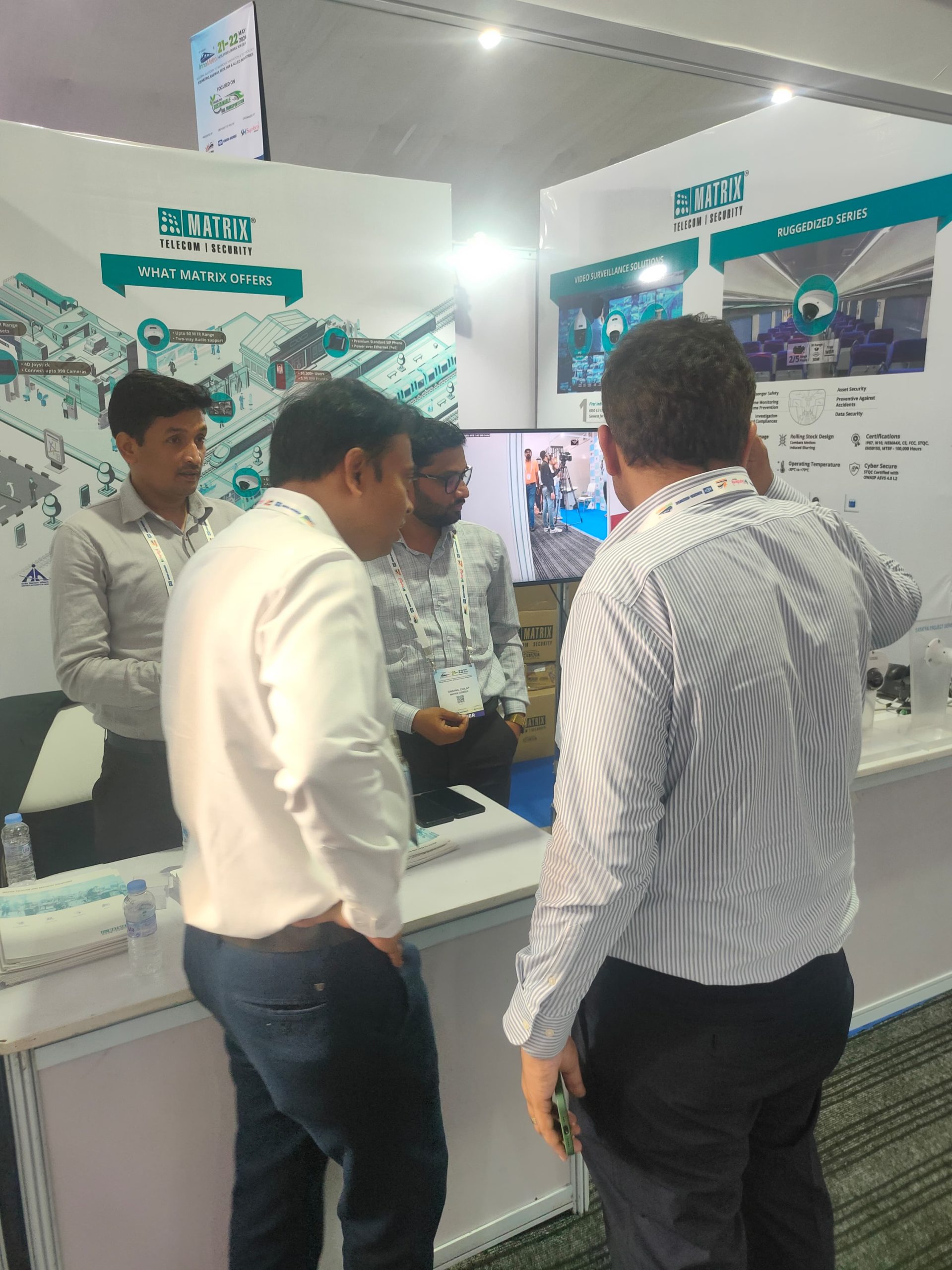 Matrix Showcases Advanced Security Solutions at InnoMetro, 2024 in New ...
